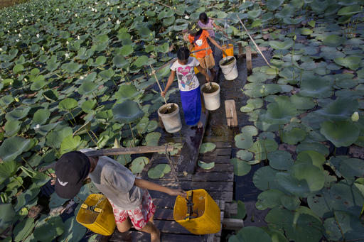 As lines form for water, Myanmar pins hopes on Suu Kyi - SE Asia - The ...