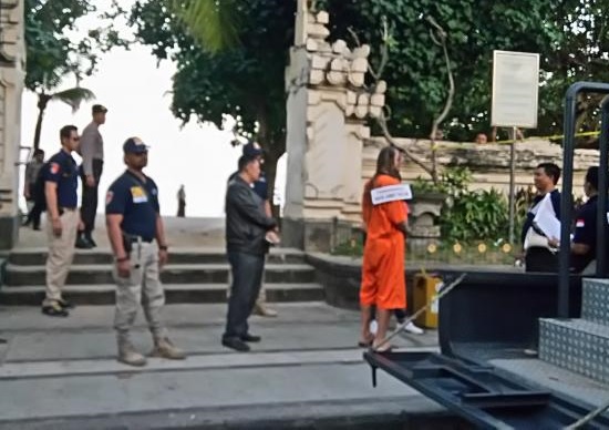 Police conduct reconstructions of Bali policeman's murder - National ...
