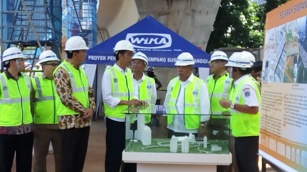 New Semanggi overpass progress reaches 40 percent - Business - The ...