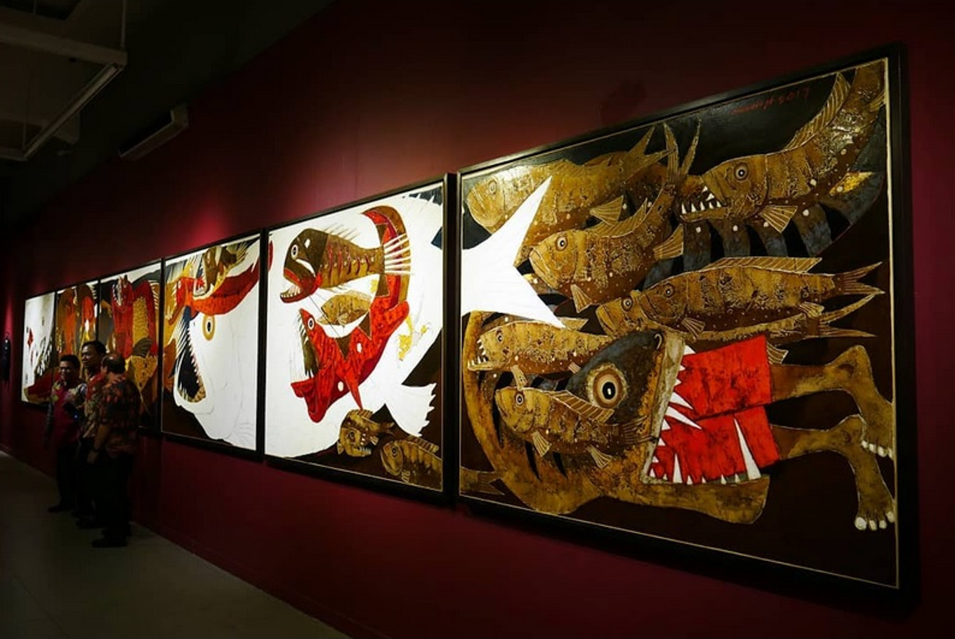 Indonesian artists' two poles collide at National Gallery exhibition ...