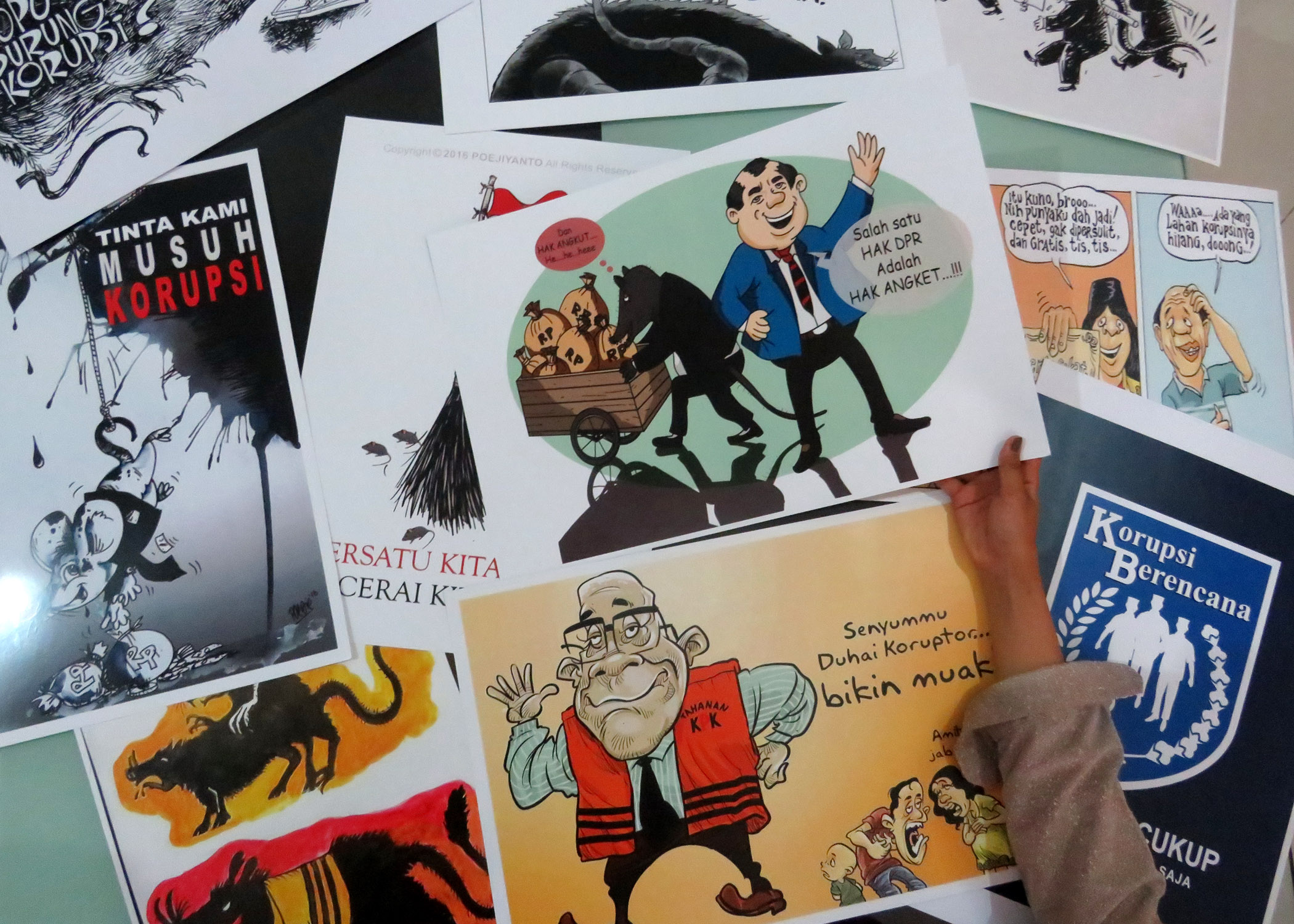 Anti-Corruption Cartoon Exhibition to be held in Malang - Art & Culture ...