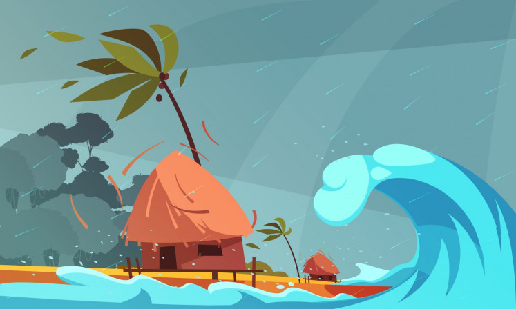 Flash Flood Cartoon