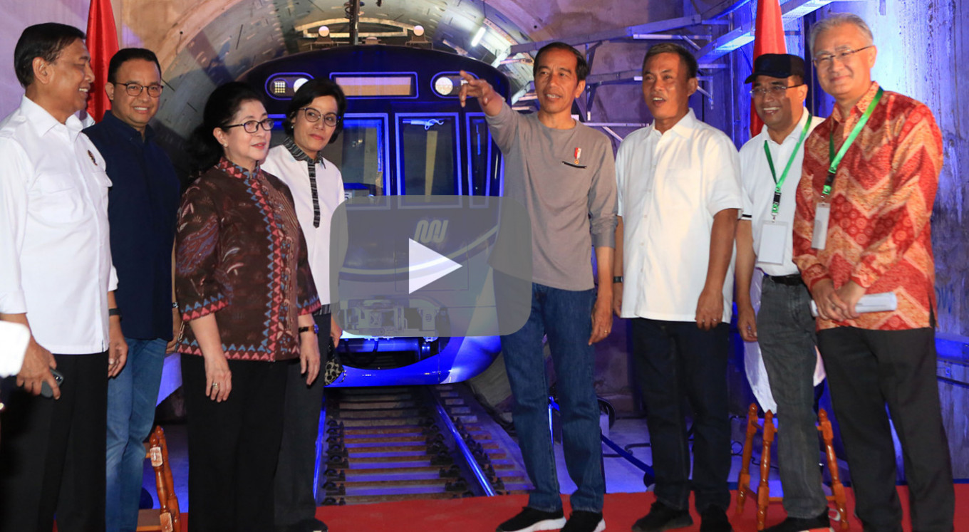 Video: MRT Jakarta: Welcoming Jakarta’s first subway - The Jakarta Post Video: MRT Jakarta: Welcoming Jakarta’s first subway - The Jakarta Post
