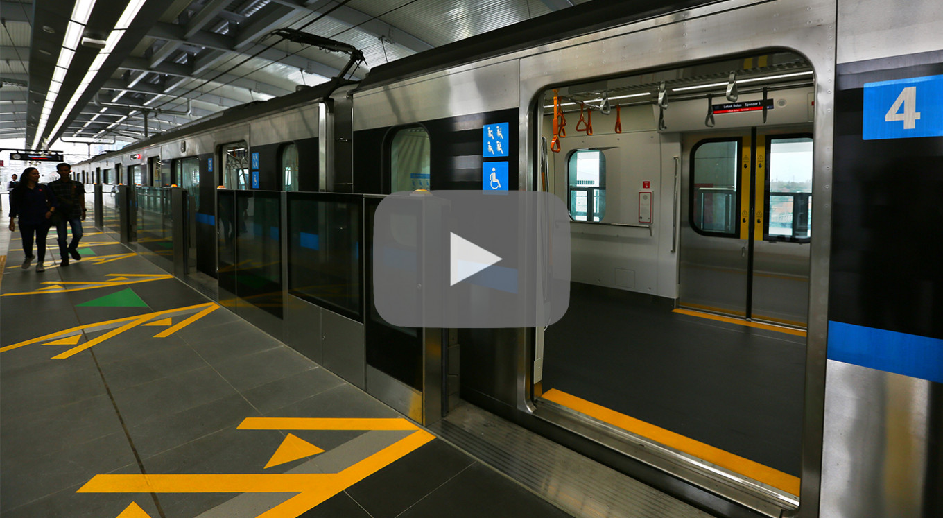 Video: MRT fare set but subsidy still unclear - The Jakarta Post