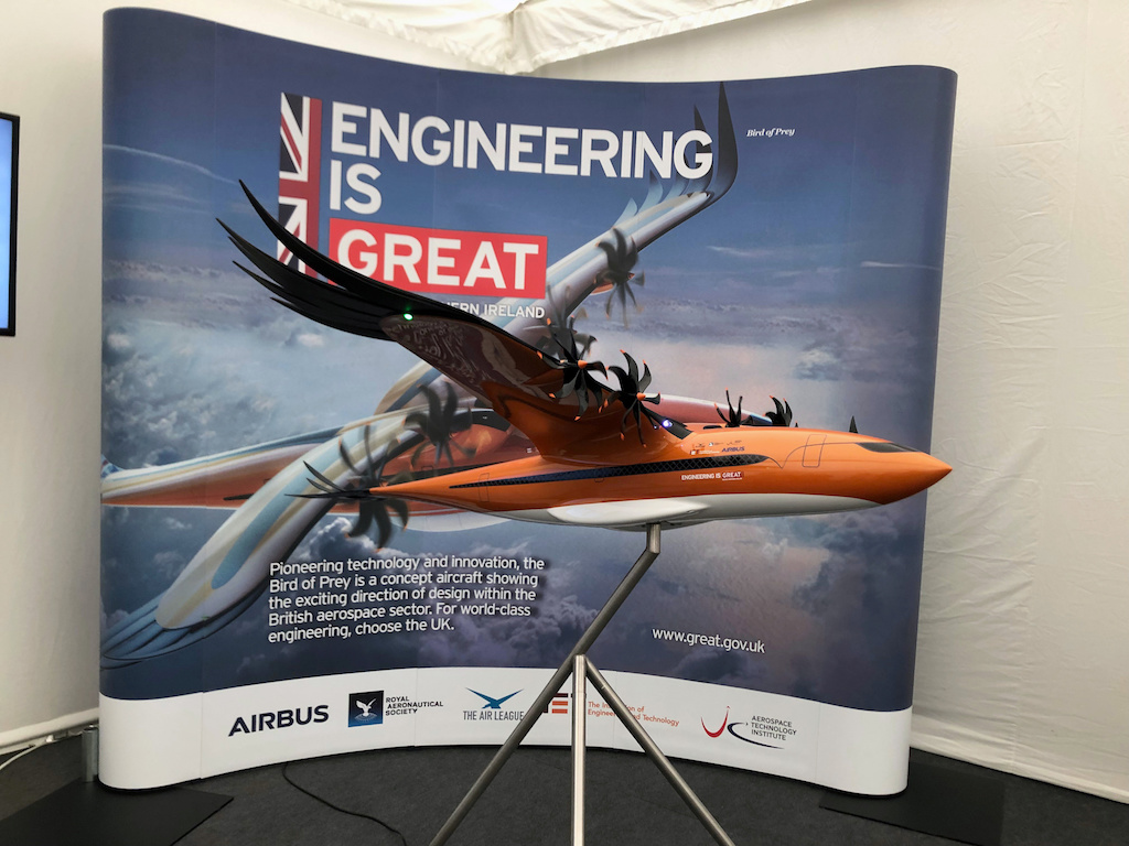 Airbus mimics nature with 'Bird of Prey' concept plane - Science & Tech ...
