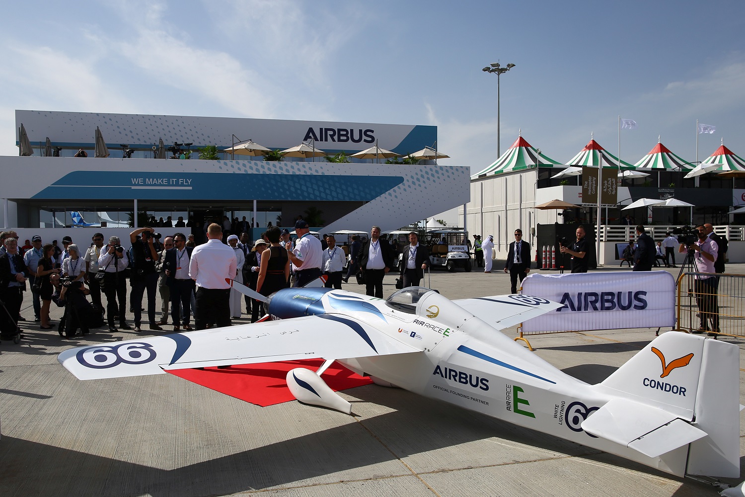 Airbus-backed tournament unveils first electric racing aircraft ...
