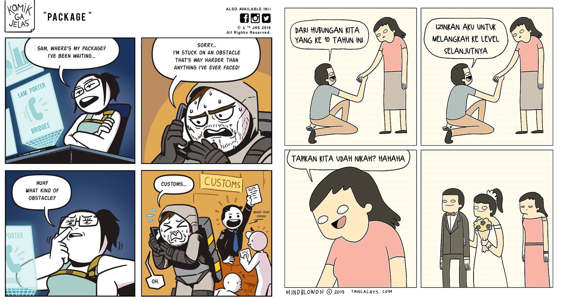 Webcomics spread joy, laughter on Instagram - Books - The Jakarta Post