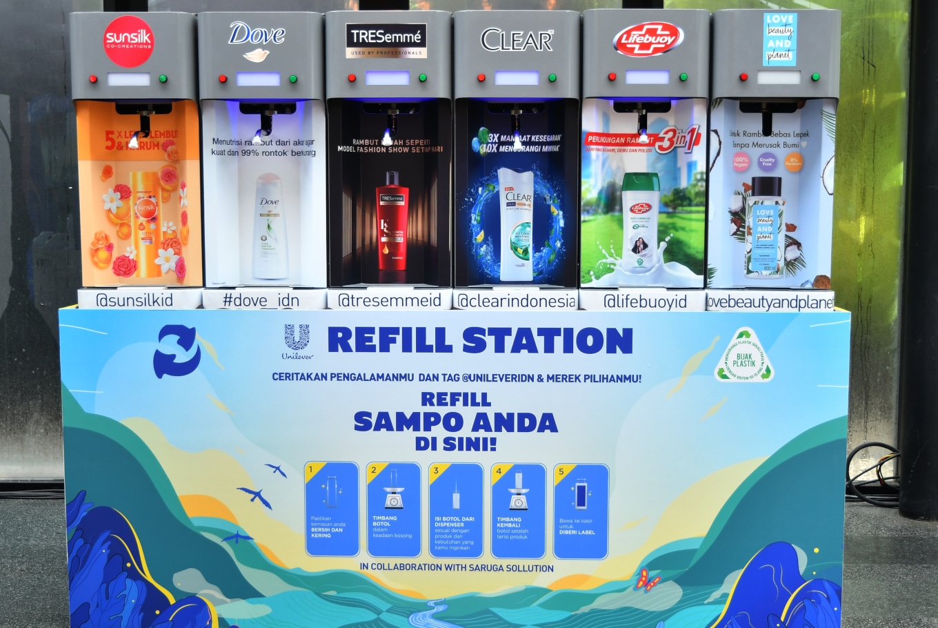 Unilever Indonesia provides refill station in Bintaro - Environment ...