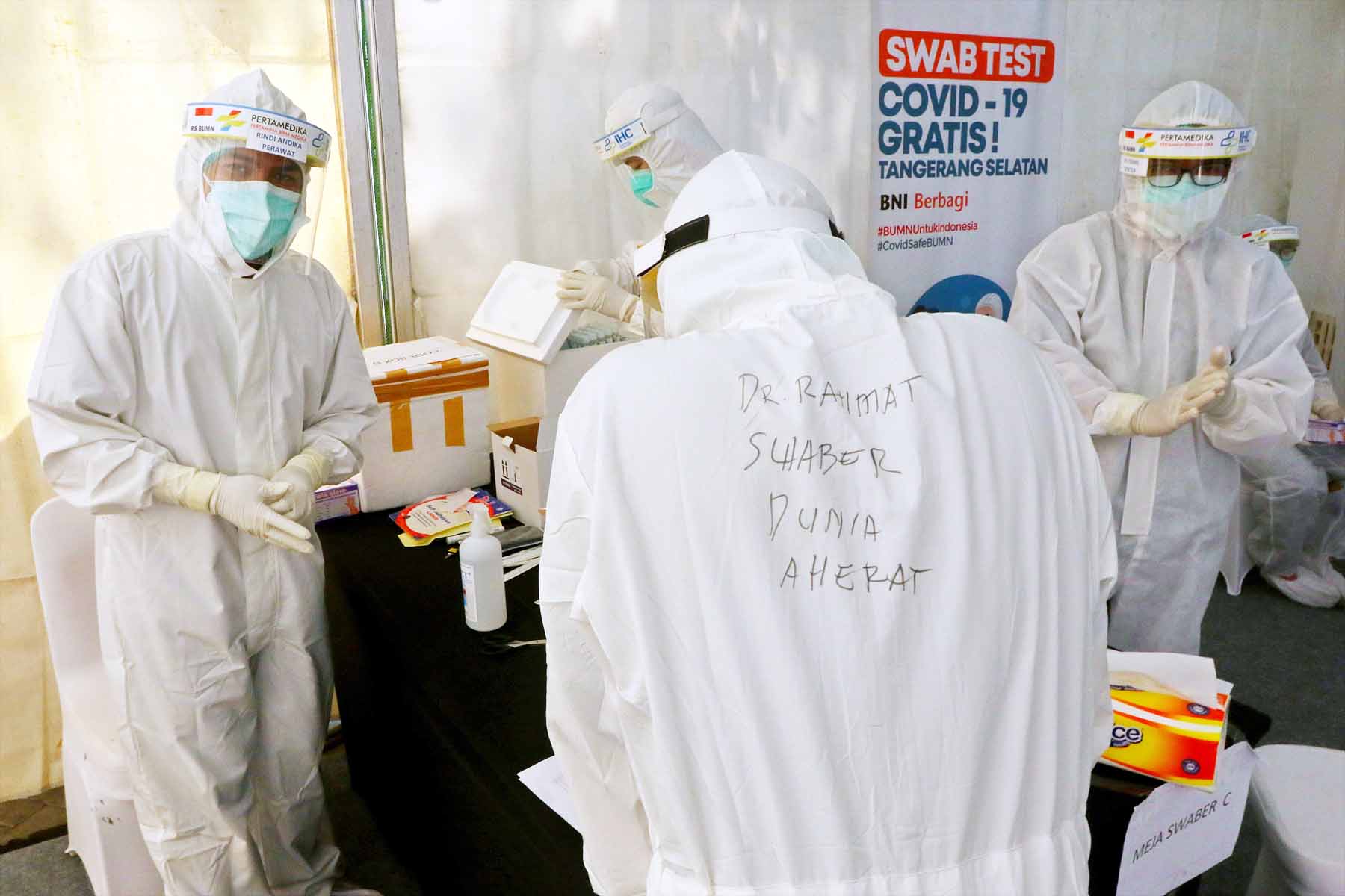 Indonesia to set price ceiling for COVID-19 swab tests - National - The ...