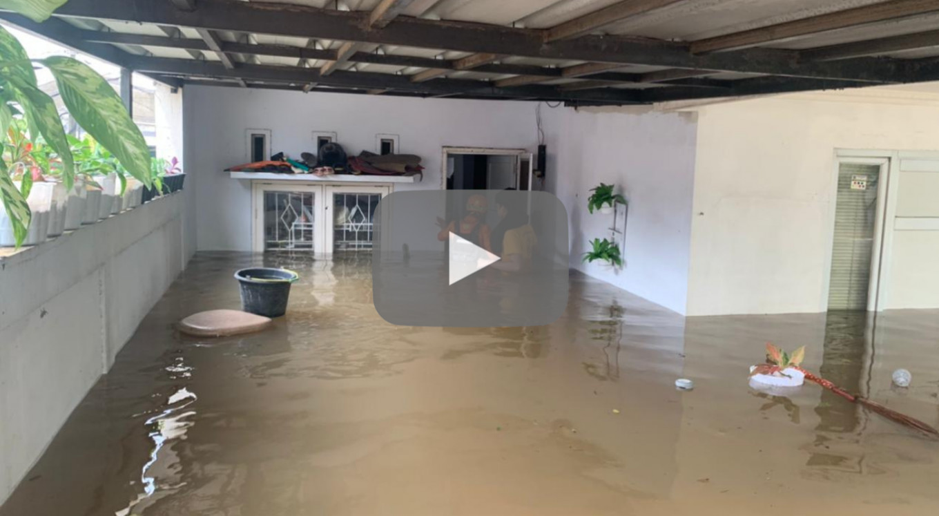 Video: Floods hit Greater Jakarta after heavy rainfall - The Jakarta Post
