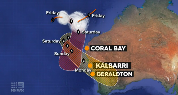 Evacuation centres open as cyclone intensifies off Western Australia ...