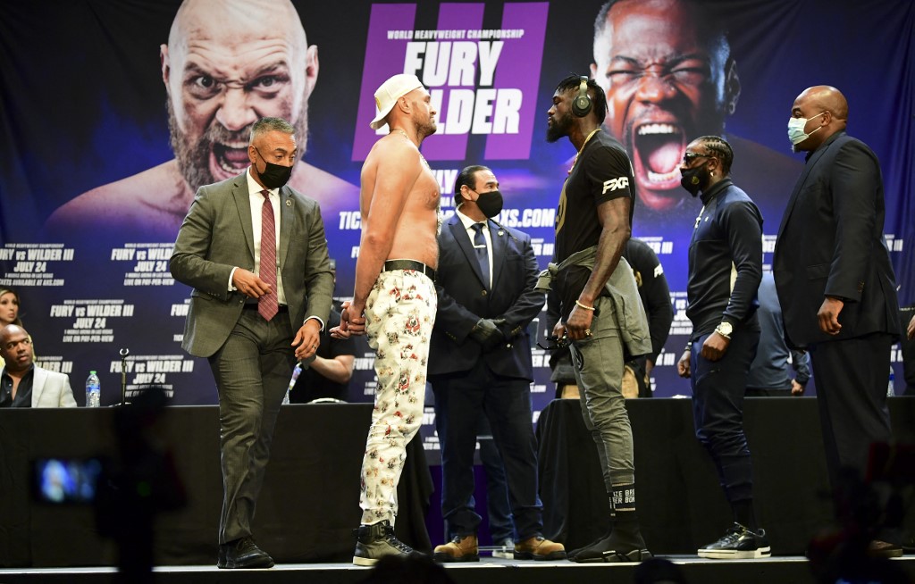 Fury vows knockout after Wilder's silent treatment - Sports - The ...