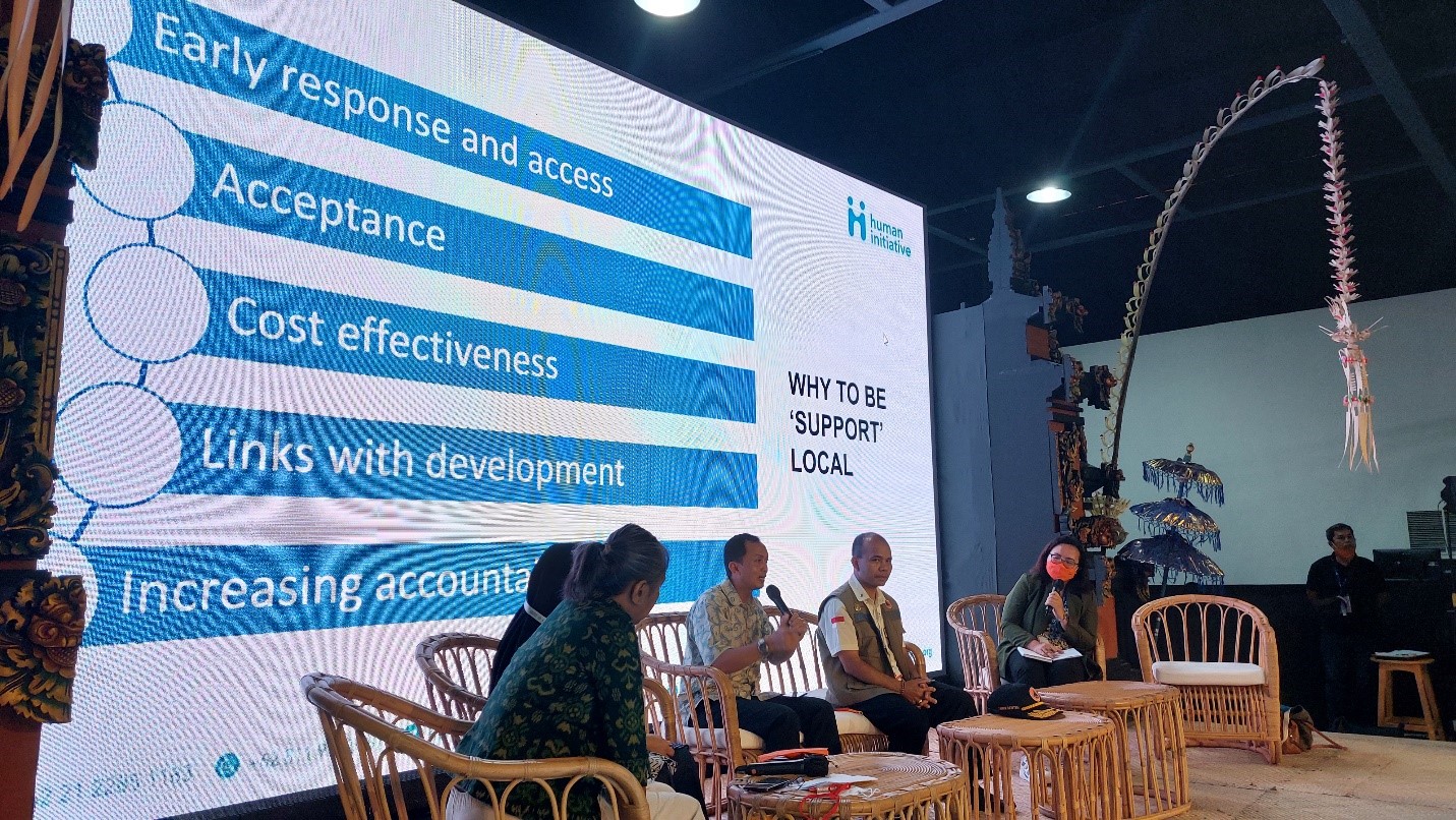 Human Initiative educates the public about disasters to increase self ...