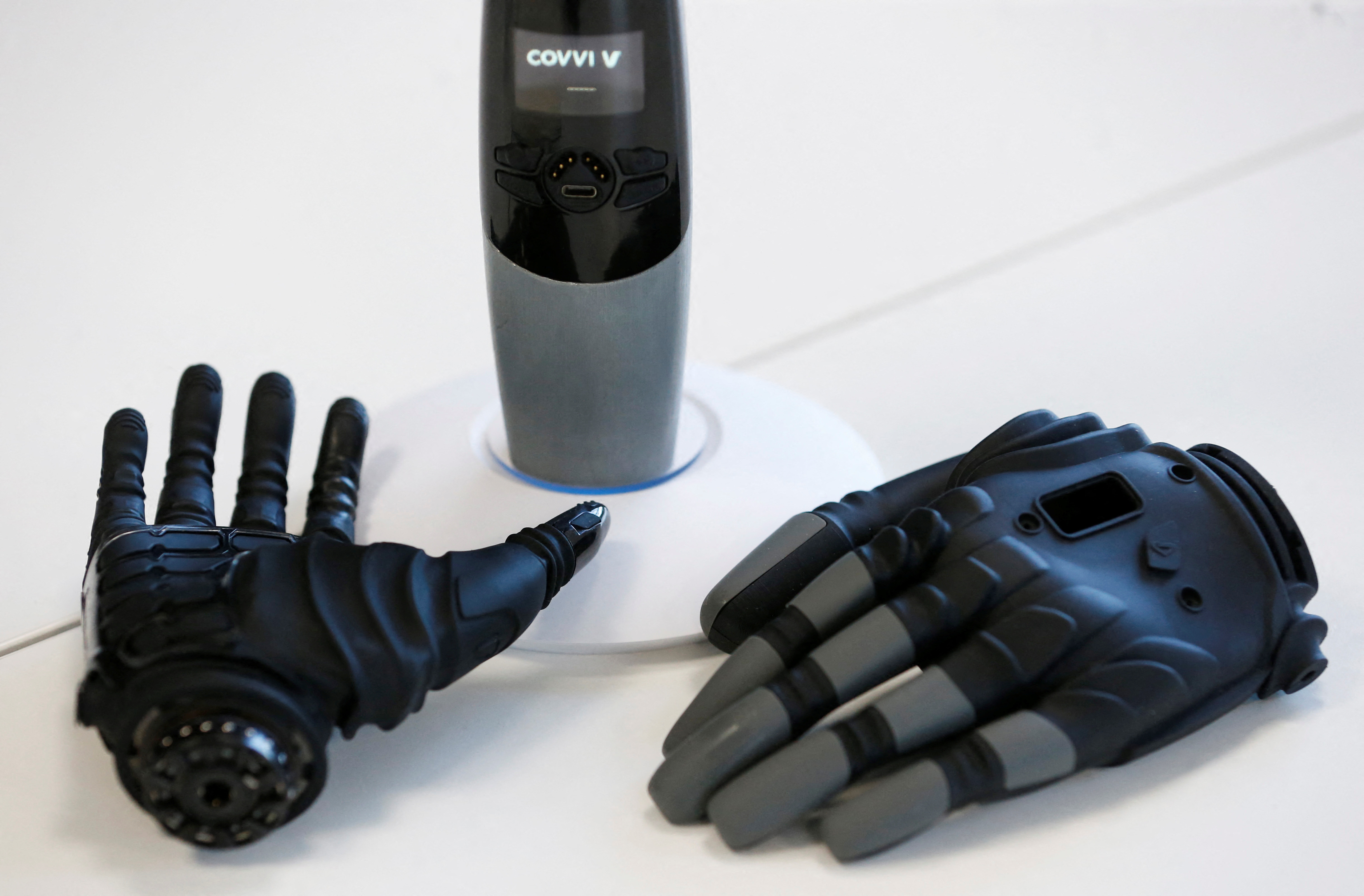 Bionic hand can be updated with new gestures, anytime, anywhere ...