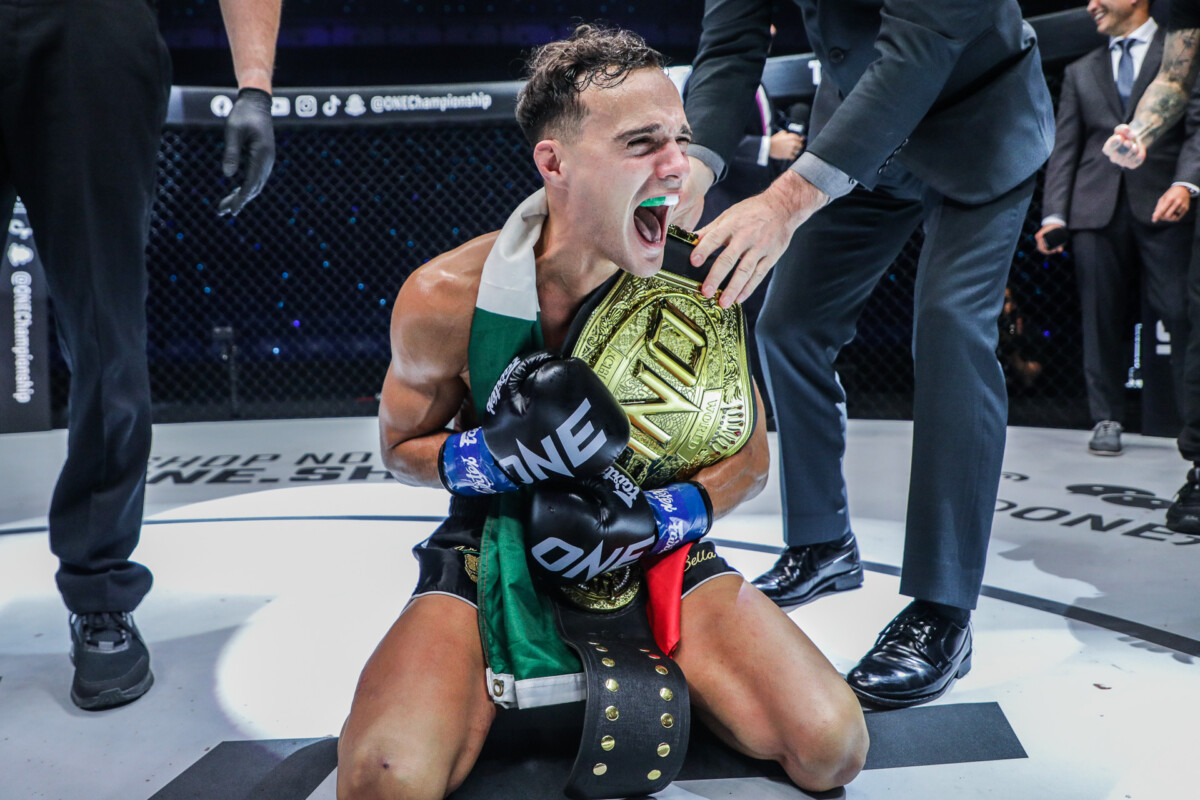 ONE 162: Jonathan Di Bella claims kickboxing title as Eko Roni Saputra ...