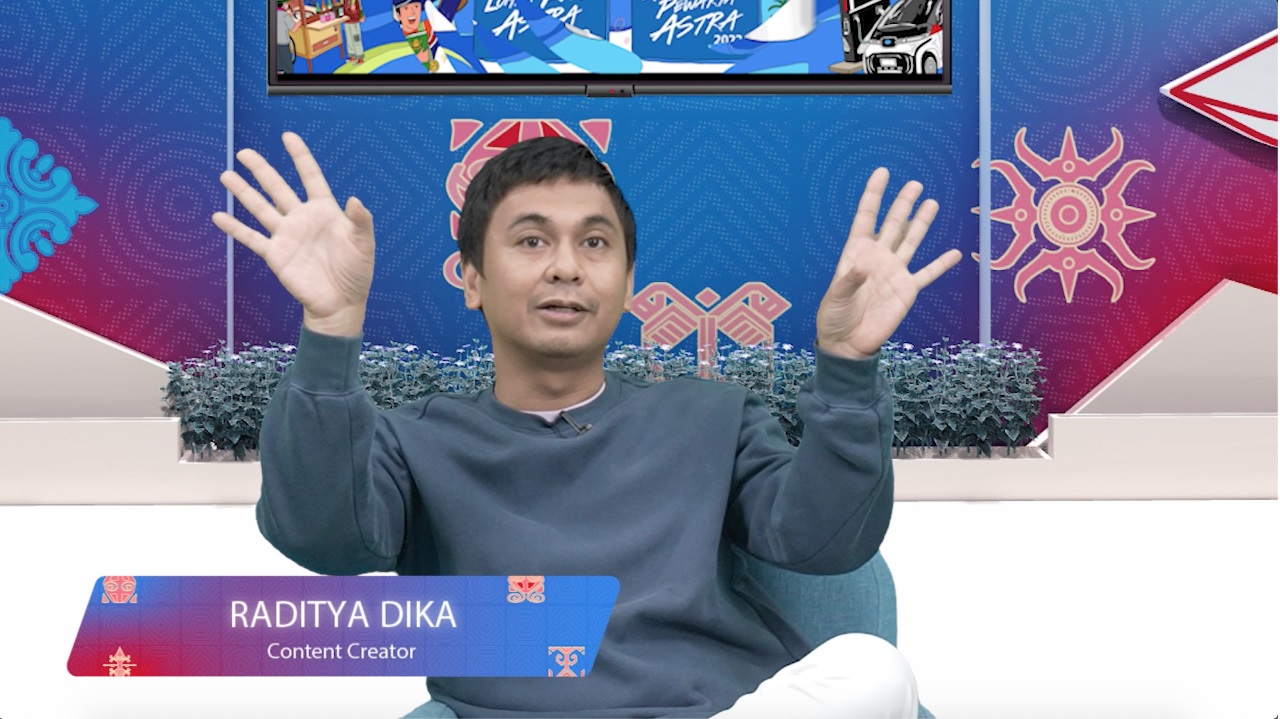 Raditya Dika talks writing anxieties, realities in webinar - Companies ...