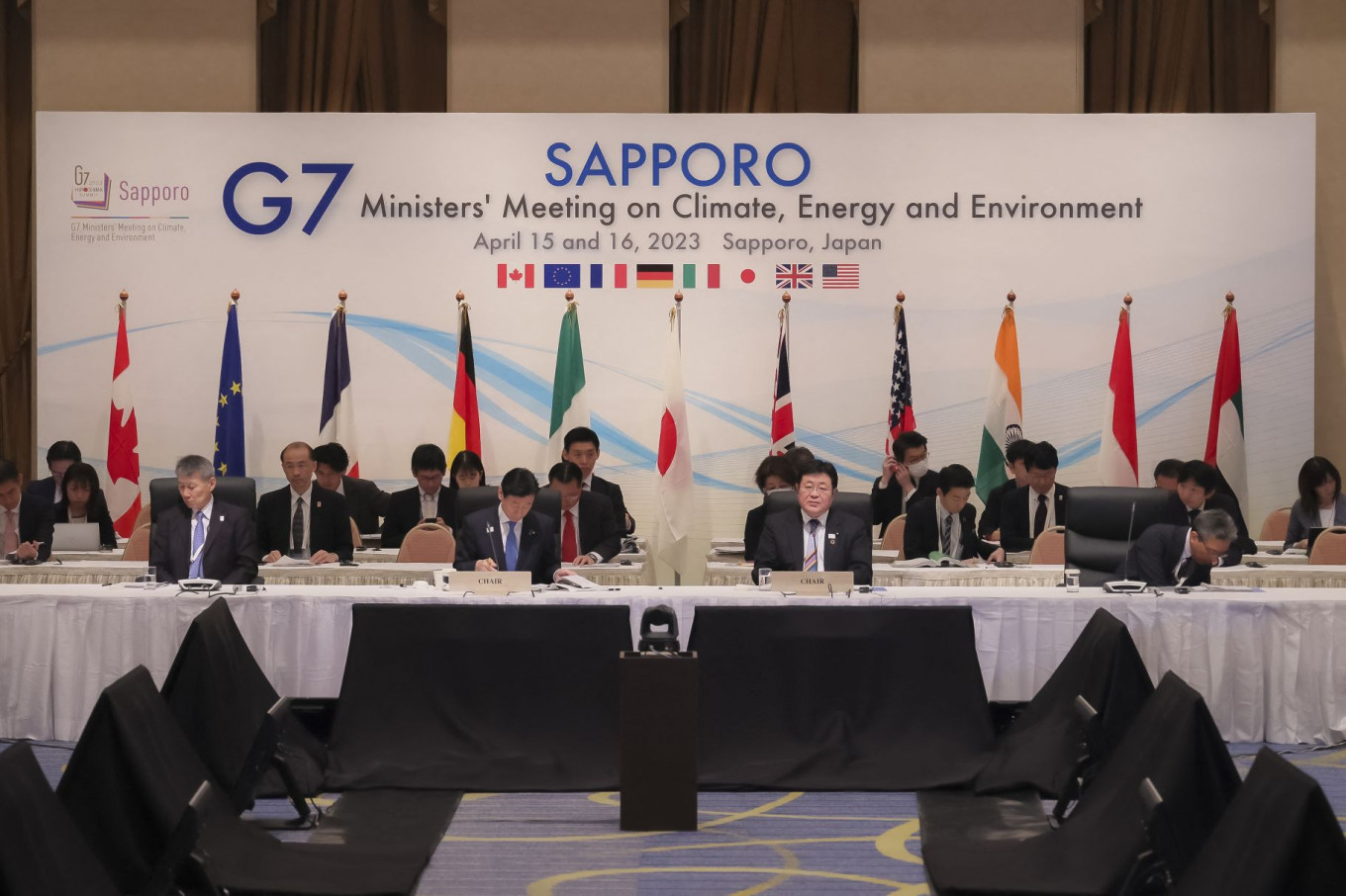 G7 pledges to quit fossil fuels faster, but no new deadline - Mon, April 17, 2023 - The Jakarta Post