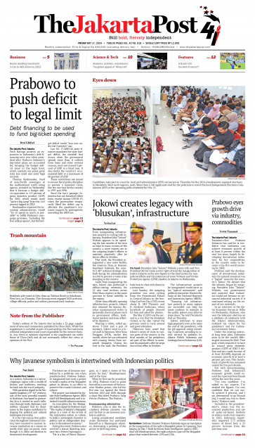 E-Post | The Jakarta Post