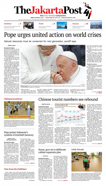 E-Post | The Jakarta Post