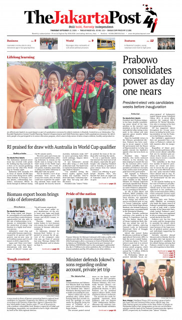 E-Post | The Jakarta Post